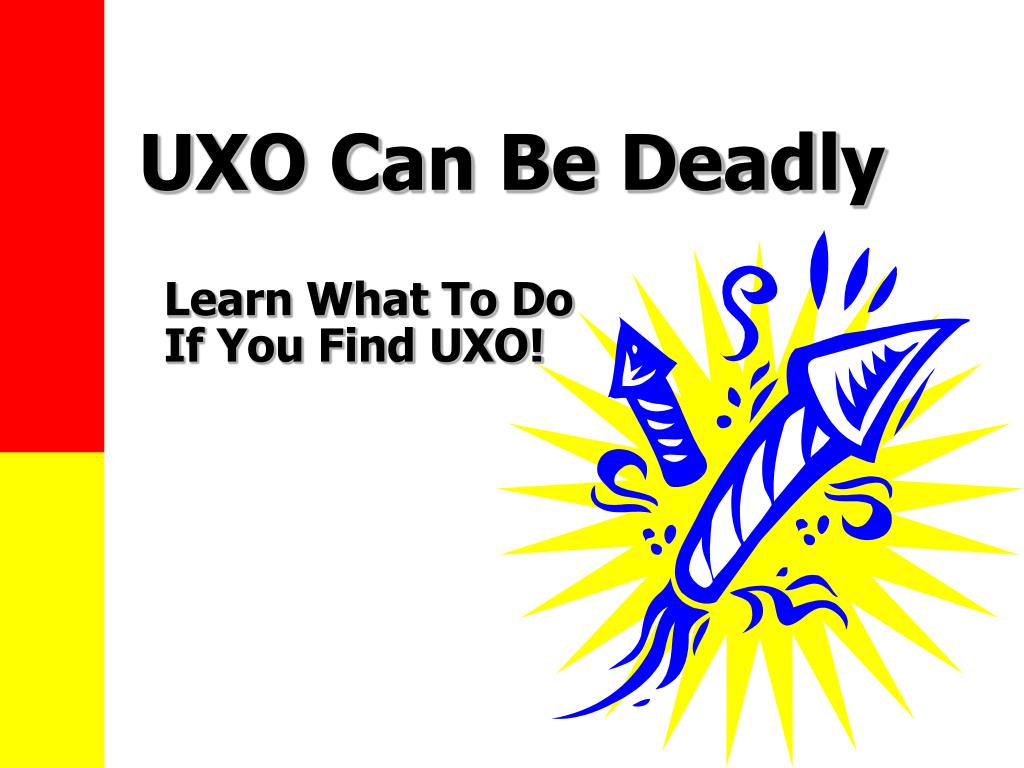 PPT - Camp Shelby Range Control UXO Safety Education PowerPoint ...