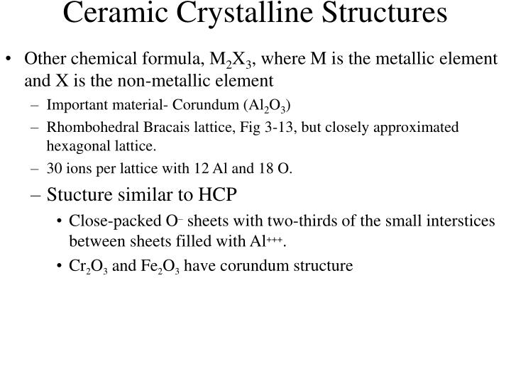 PPT - Chapter 3. Crystalline Structure PowerPoint Presentation - ID:1201218
