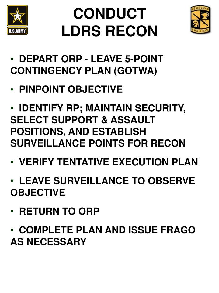 PPT - TROOP LEADING PROCEDURES PowerPoint Presentation - ID:1201425