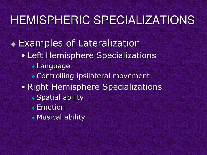 PPT - BRAIN LATERALIZATION LANGUAGE AND COGNITION PowerPoint ...
