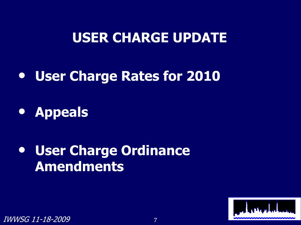 PPT - Regulatory Update: Pretreatment and User Charge Issues Louis ...
