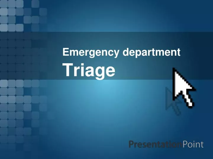 PPT - Emergency department PowerPoint Presentation - ID:1203122