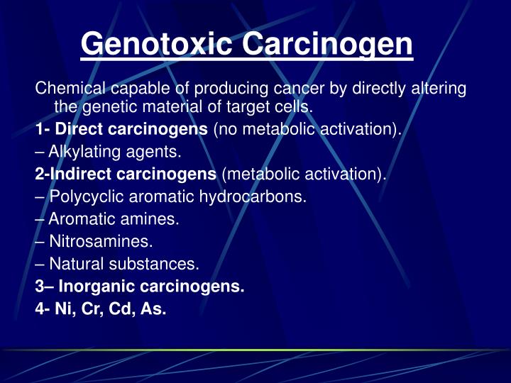 PPT - Carcinogenesis PowerPoint Presentation - ID:1203289