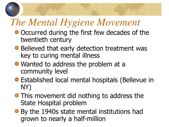 PPT - COMMUNITY MENTAL HEALTH PowerPoint Presentation - ID:1204260