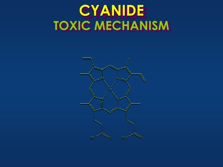 PPT - CYANIDE PowerPoint Presentation - ID:1204334