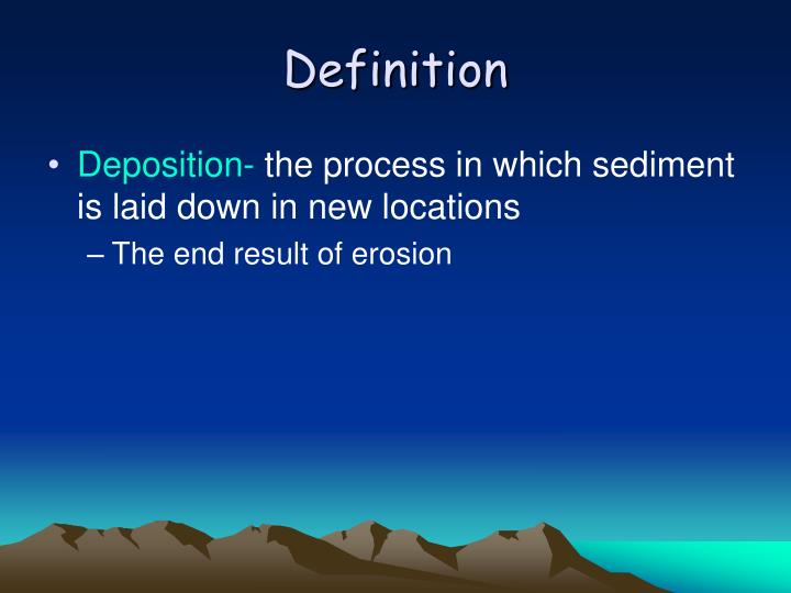 PPT - Deposition PowerPoint Presentation - ID:1204575