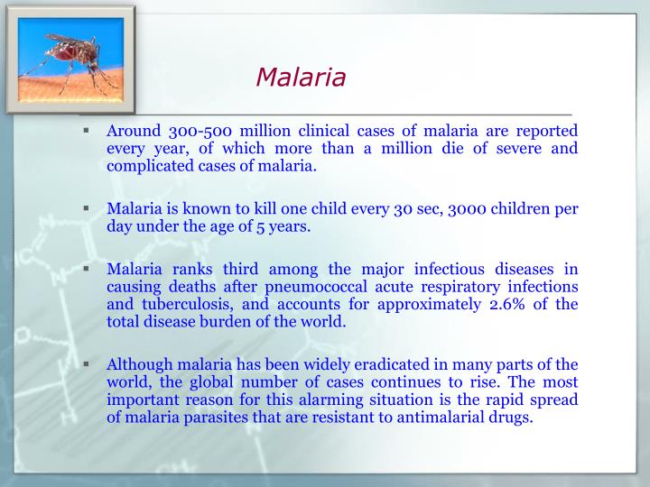 PPT - Malaria PowerPoint Presentation - ID:1204946
