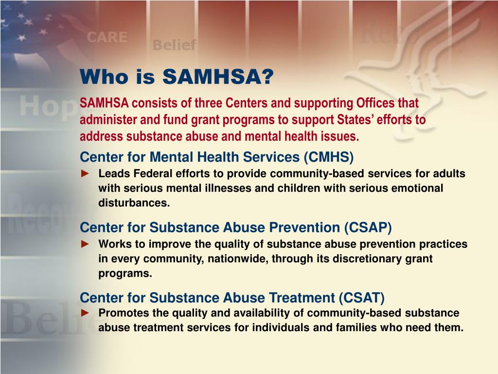 PPT - Transforming Mental Health Care in America: First Steps Towards ...