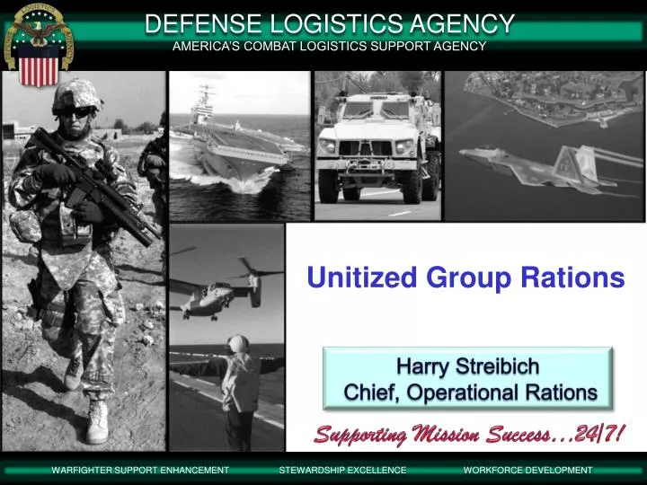 PPT - Unitized Group Rations PowerPoint Presentation, free download ...