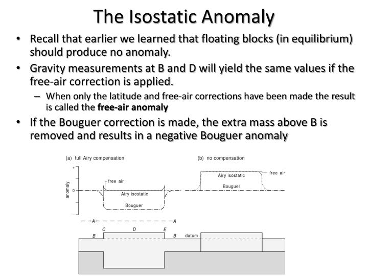 PPT - Large Scale Gravity and Isostasy PowerPoint Presentation - ID:1205993