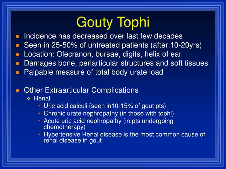 PPT - Management of Acute Gout PowerPoint Presentation - ID:1206555
