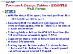 PPT - Formwork Design Tables PowerPoint Presentation - ID:1206806