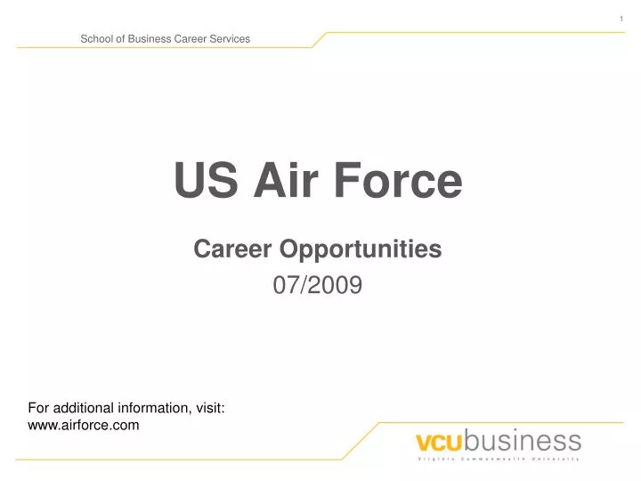 PPT - US Air Force PowerPoint Presentation, free download - ID:1207366