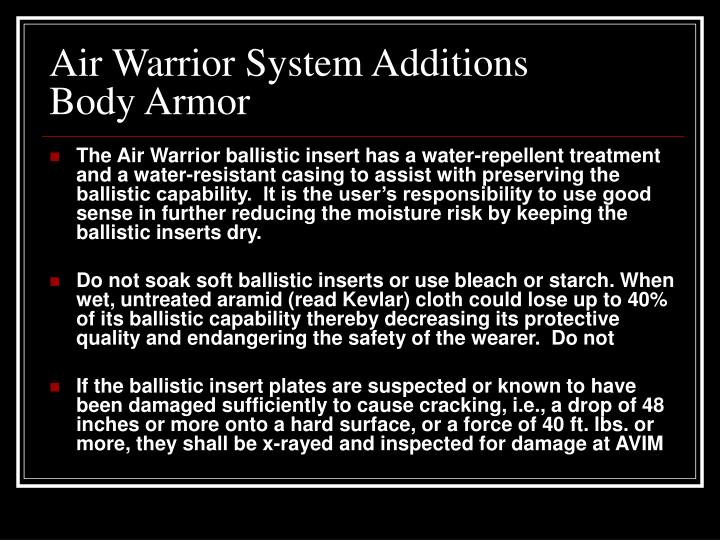 PPT - AIR WARRIOR PowerPoint Presentation - ID:1207969