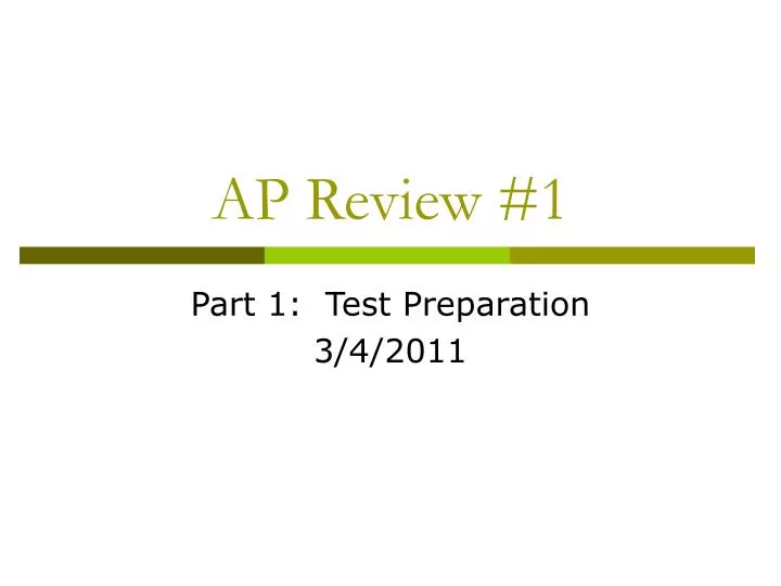PPT - AP Review #1 PowerPoint Presentation, free download - ID:1208178