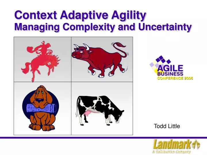 PPT - Context Adaptive Agility Managing Complexity and Uncertainty PowerPoint Presentation - ID ...