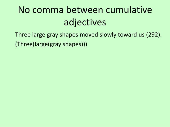 PPT - Punctuation Part 2: Commas PowerPoint Presentation - ID:1209059