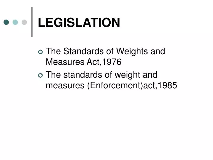 PPT - LEGISLATION PowerPoint Presentation, free download - ID:1210377