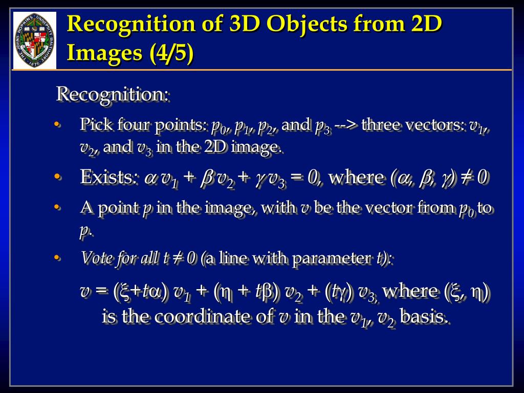 Ppt Geometric Hashing A General And Efficient Model Based Recognition Scheme Powerpoint