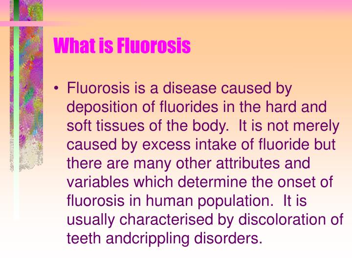 PPT - Epidemiology of Endemic Fluorosis PowerPoint Presentation - ID ...