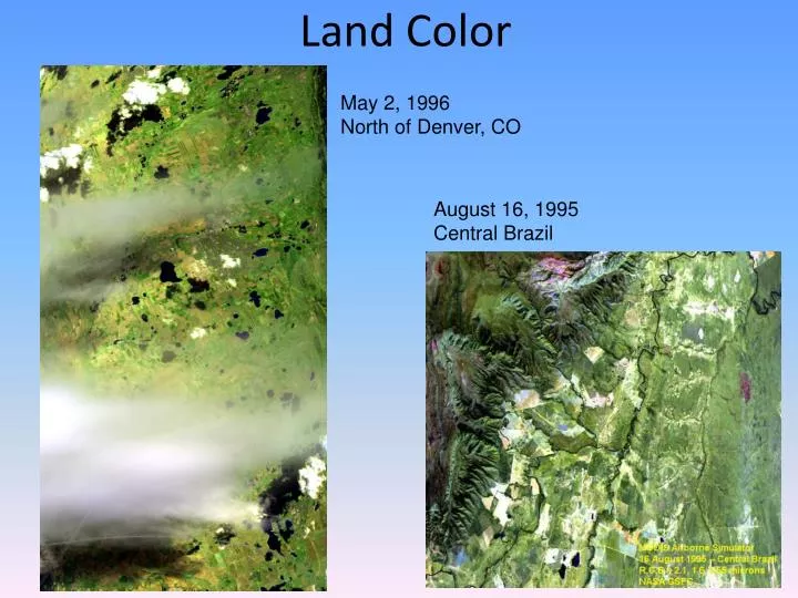 PPT - Land Color PowerPoint Presentation, free download - ID:1210829