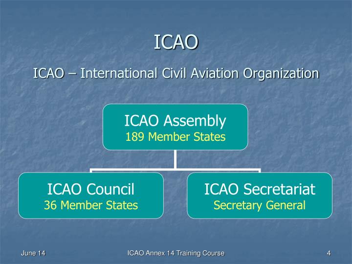 PPT - ICAO Annex 14 to the Convention on International Civil Aviation ...