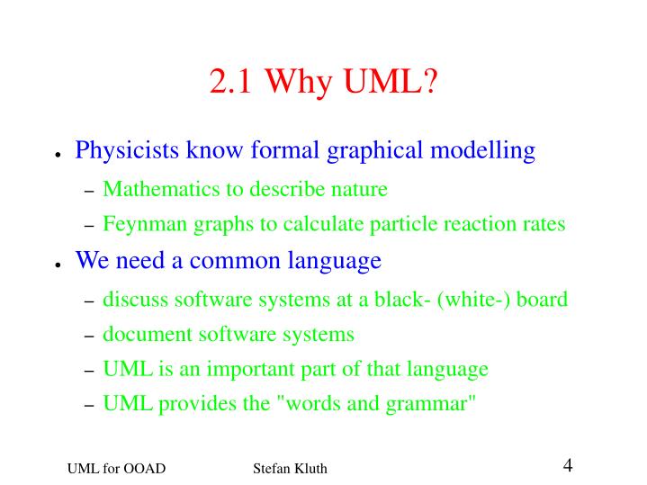 PPT - 2 UML for OOAD PowerPoint Presentation - ID:1212678