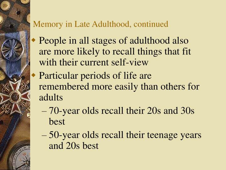 PPT - Chapter 17 Late Adulthood: Physical and Cognitive Development ...