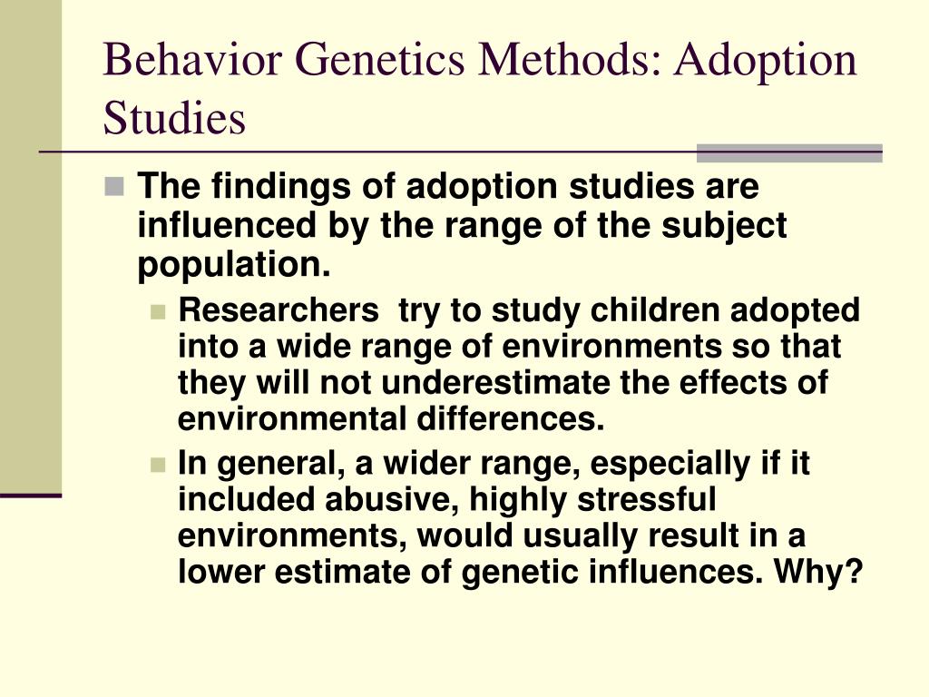 PPT - Chapter 2 Lecture Notes and Behavior Genetics PowerPoint ... PPT - Chapter 2 Lecture Notes and Behavior Genetics PowerPoint ...