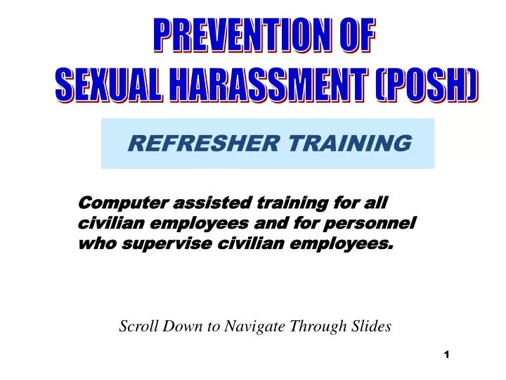 PPT - REFRESHER TRAINING PowerPoint Presentation, free download - ID ...