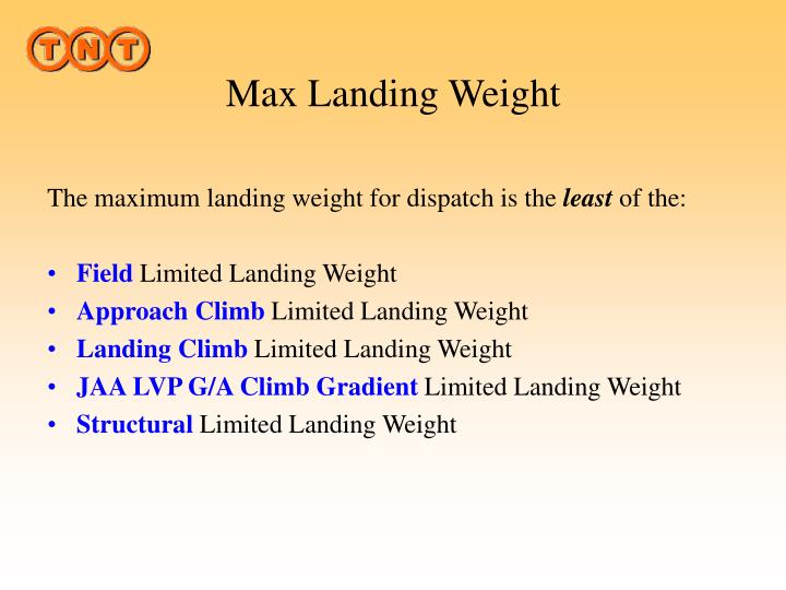 PPT - B737 Performance Takeoff & Landing PowerPoint Presentation - ID ...