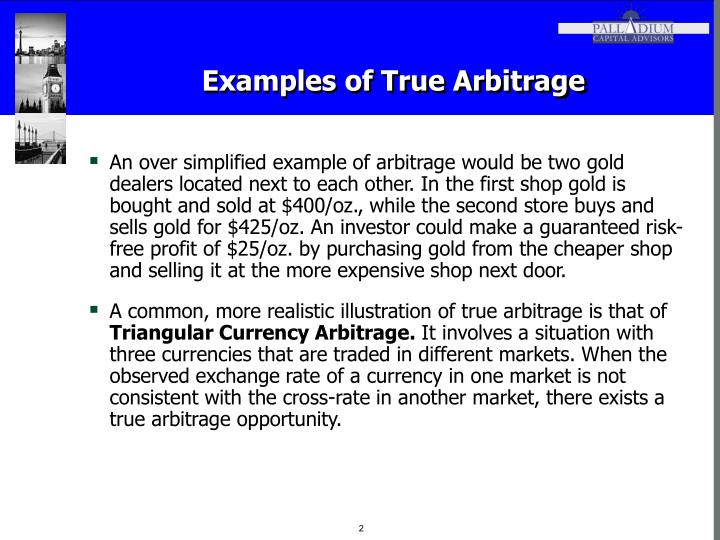 PPT - Arbitrage PowerPoint Presentation - ID:1216390