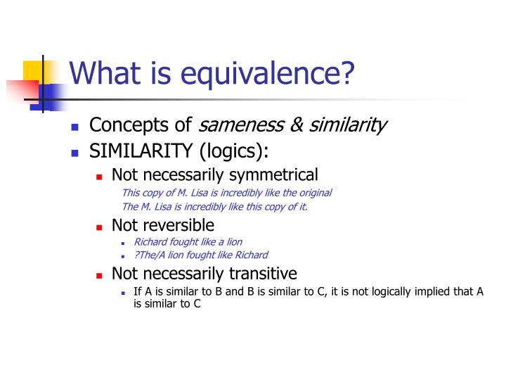 PPT - Equivalence in Translation PowerPoint Presentation - ID:1216869
