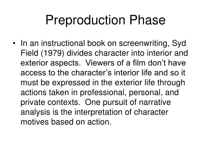 PPT - Basic Film Production PowerPoint Presentation - ID:1217440