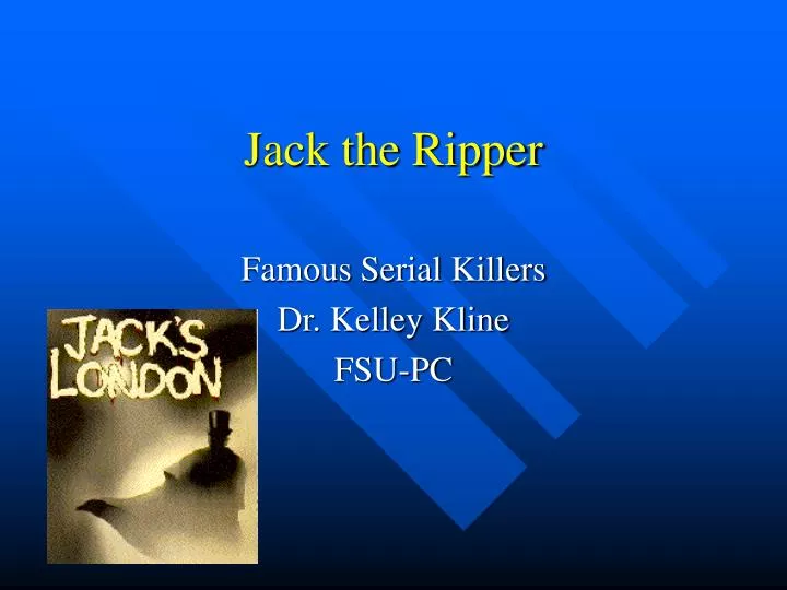 PPT - Jack the Ripper PowerPoint Presentation, free download - ID:1217587