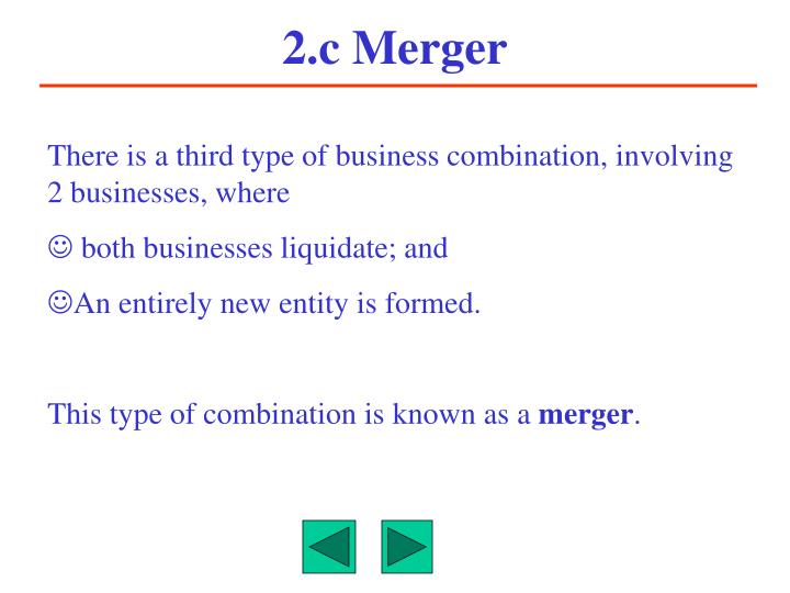 PPT - 2. Types of Business Combinations PowerPoint Presentation - ID ...