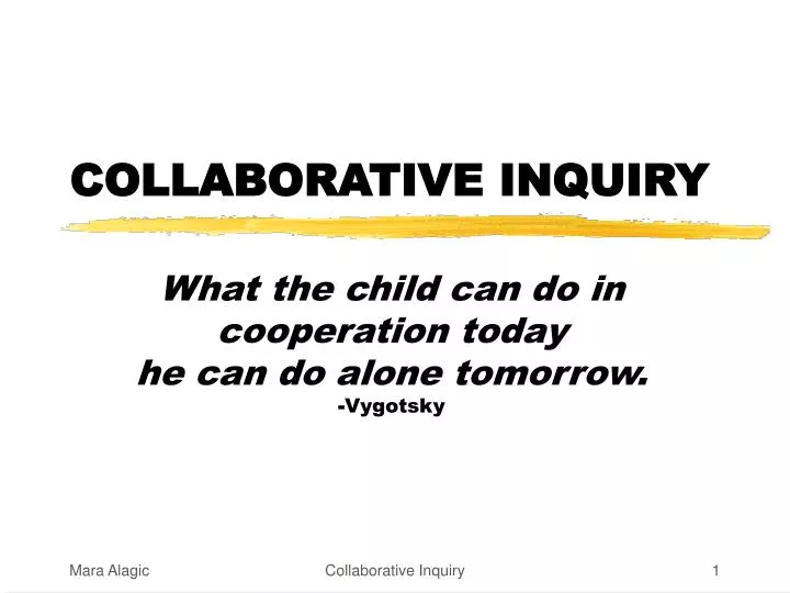PPT - COLLABORATIVE INQUIRY PowerPoint Presentation, free download - ID ...