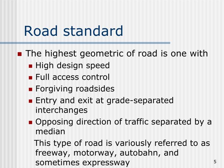 PPT - Road Design PowerPoint Presentation - ID:1218352