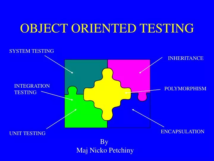 PPT - OBJECT ORIENTED TESTING PowerPoint Presentation, free download ...