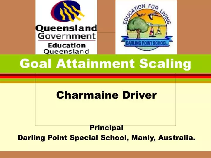 PPT - Goal Attainment Scaling PowerPoint Presentation, free download ...