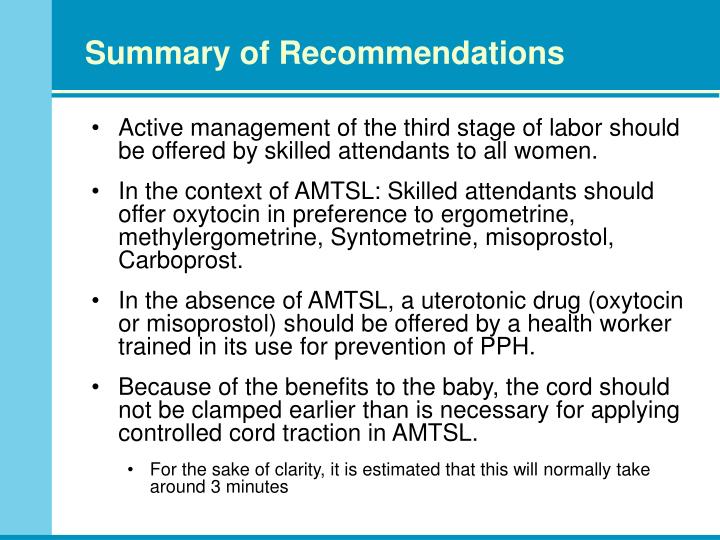 PPT - Summary of Recommendations PowerPoint Presentation - ID:1220556