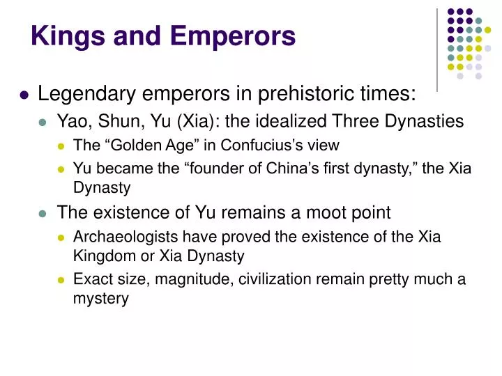 PPT - Kings and Emperors PowerPoint Presentation, free download - ID ...