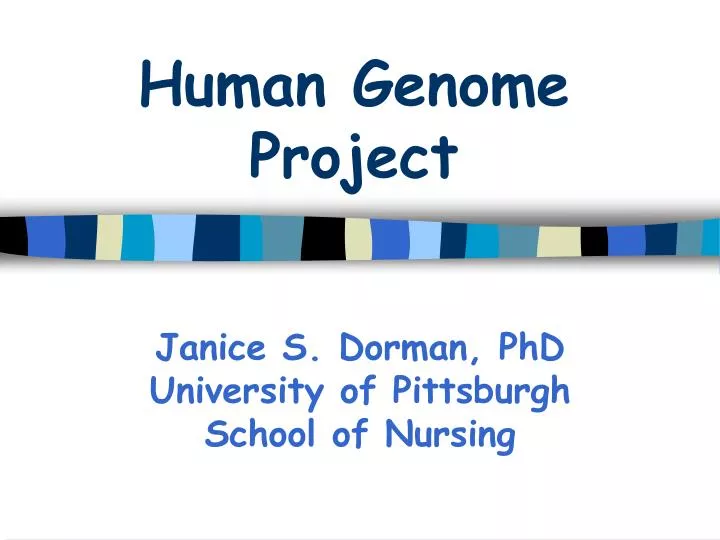 PPT - Human Genome Project PowerPoint Presentation, free download - ID ...