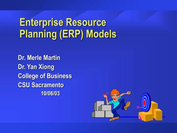 PPT - Enterprise Resource Planning (ERP) Models PowerPoint Presentation ...