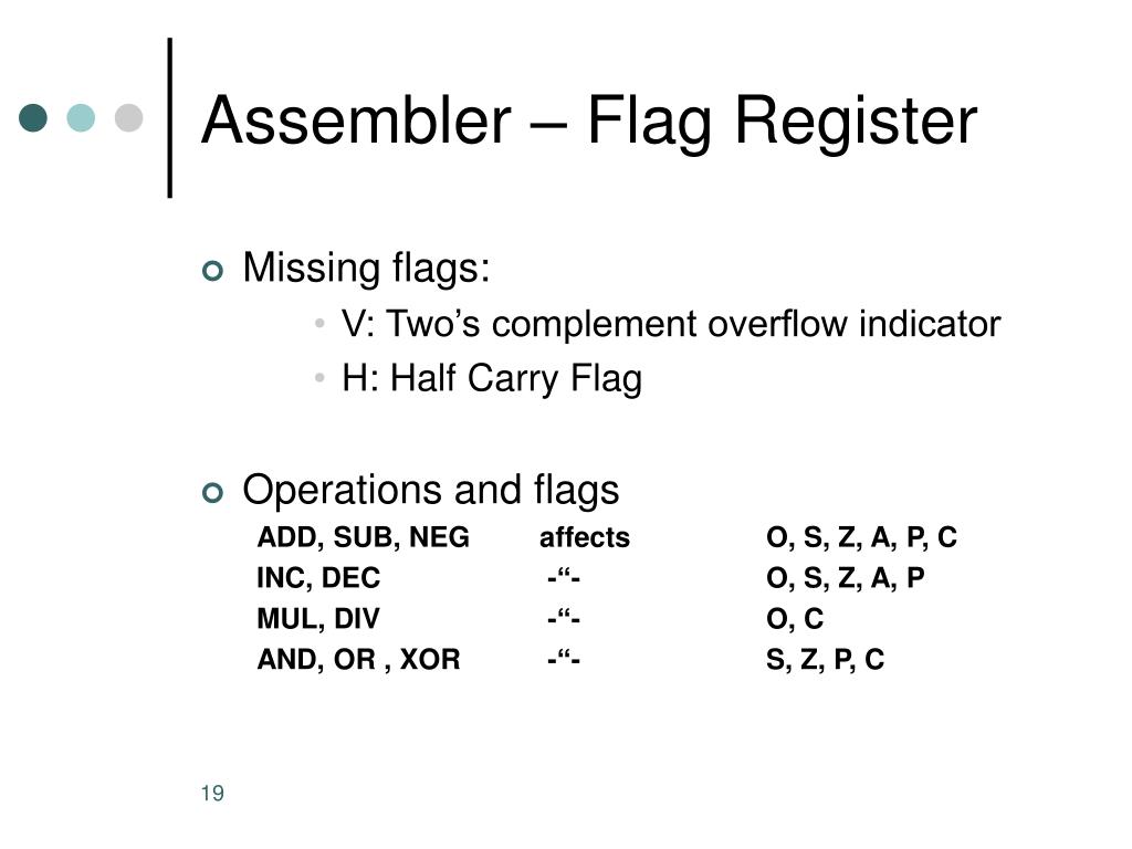 PPT - Assembler PowerPoint Presentation, free download - ID:1221324