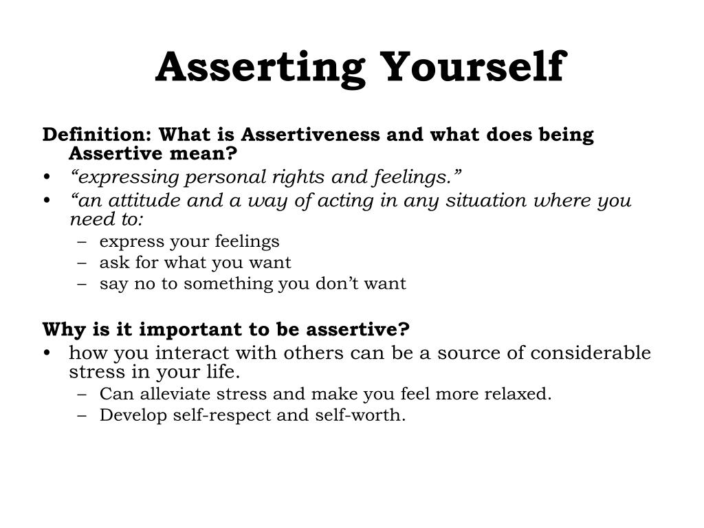 PPT - Assertiveness and Conflict Management: Background and Techniques ... PPT - Assertiveness and Conflict Management: Background and Techniques ...
