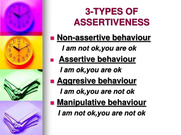 PPT - ASSERTIVENESS PowerPoint Presentation - ID:1222104