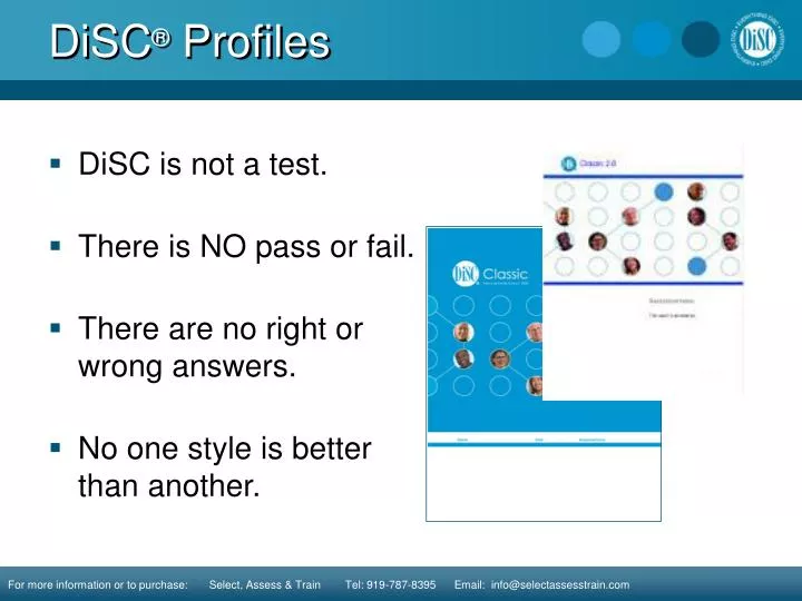 PPT - DiSC ® Profiles PowerPoint Presentation, free download - ID:1222153