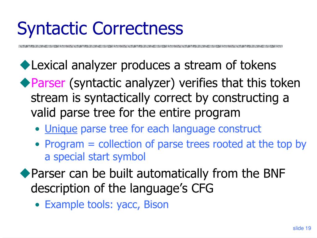 PPT - Lexical and Syntactic Analysis PowerPoint Presentation, free ... PPT - Lexical and Syntactic Analysis PowerPoint Presentation, free ...