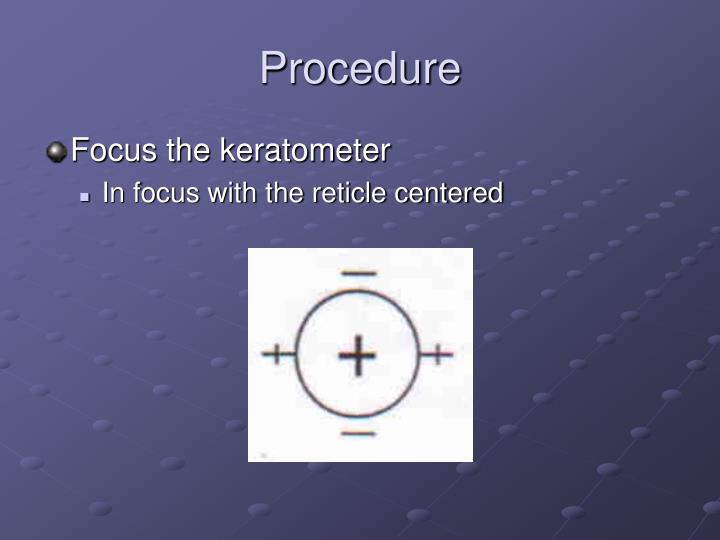 PPT - Keratometry PowerPoint Presentation - ID:1223136